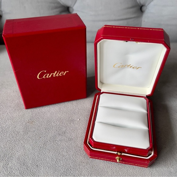 Cartier | Storage & Organization | Cartier Double Alliance Ring Box ...